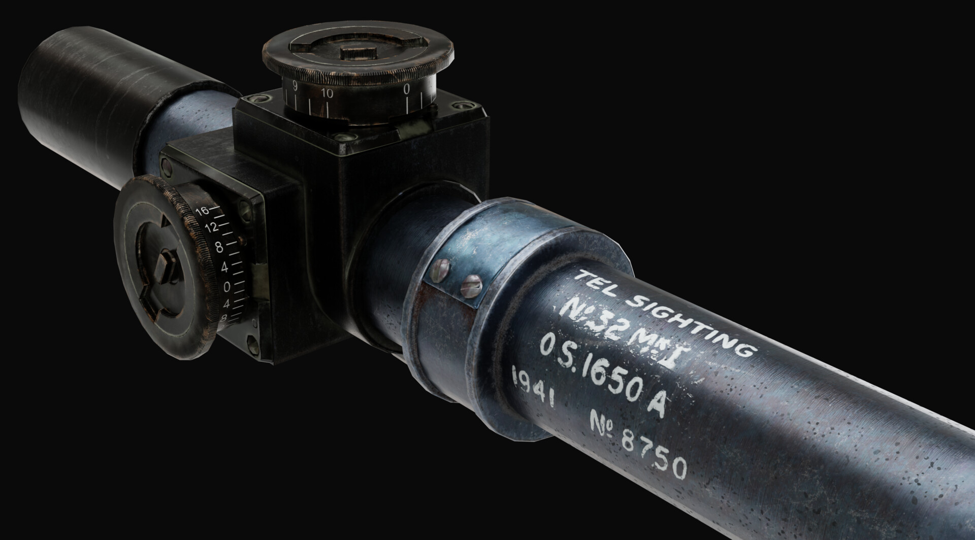 ArtStation - MK1 Rifle Scope – 3D Model