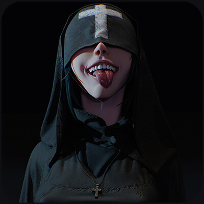 ArtStation - Nun