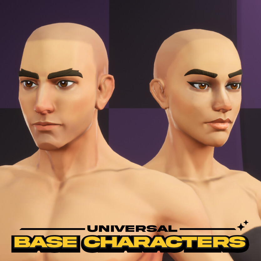 ArtStation - Universal Base Characters Kit