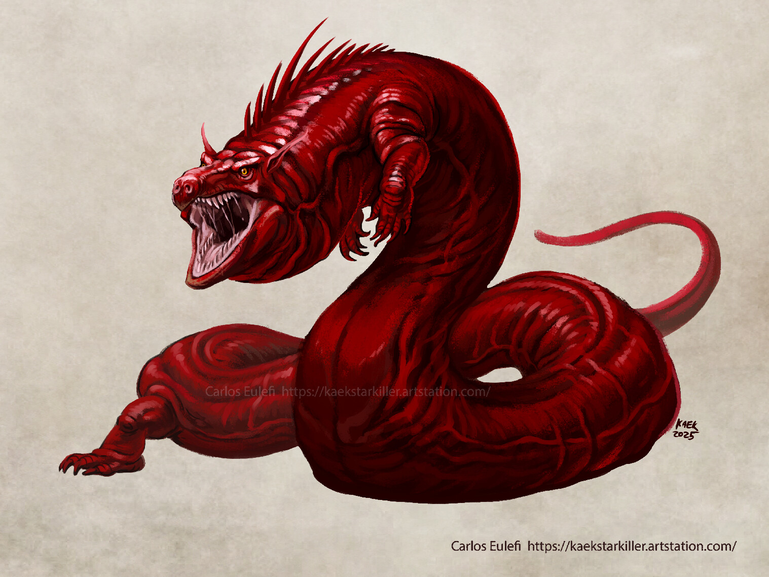 Carlos Eulefi - Smaugust 2025 16 dragons