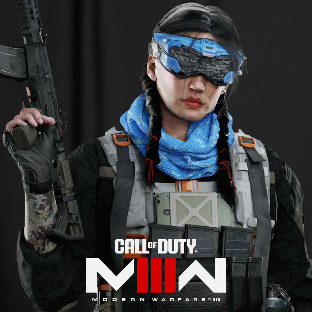 ArtStation - In-game Character asset for Call of Duty: Modem Warfare III