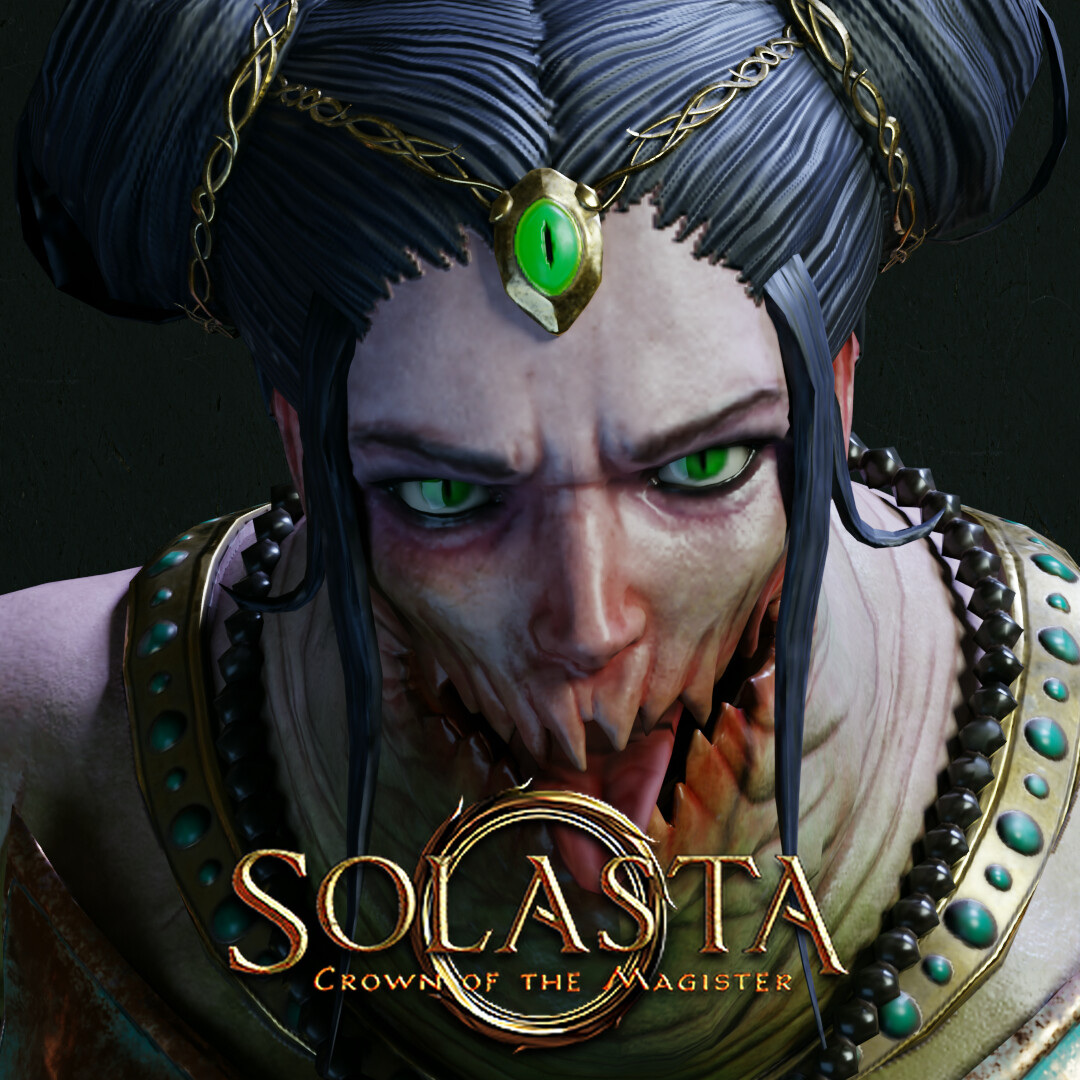 ArtStation - Marilith – Solasta: Crown of the Magister