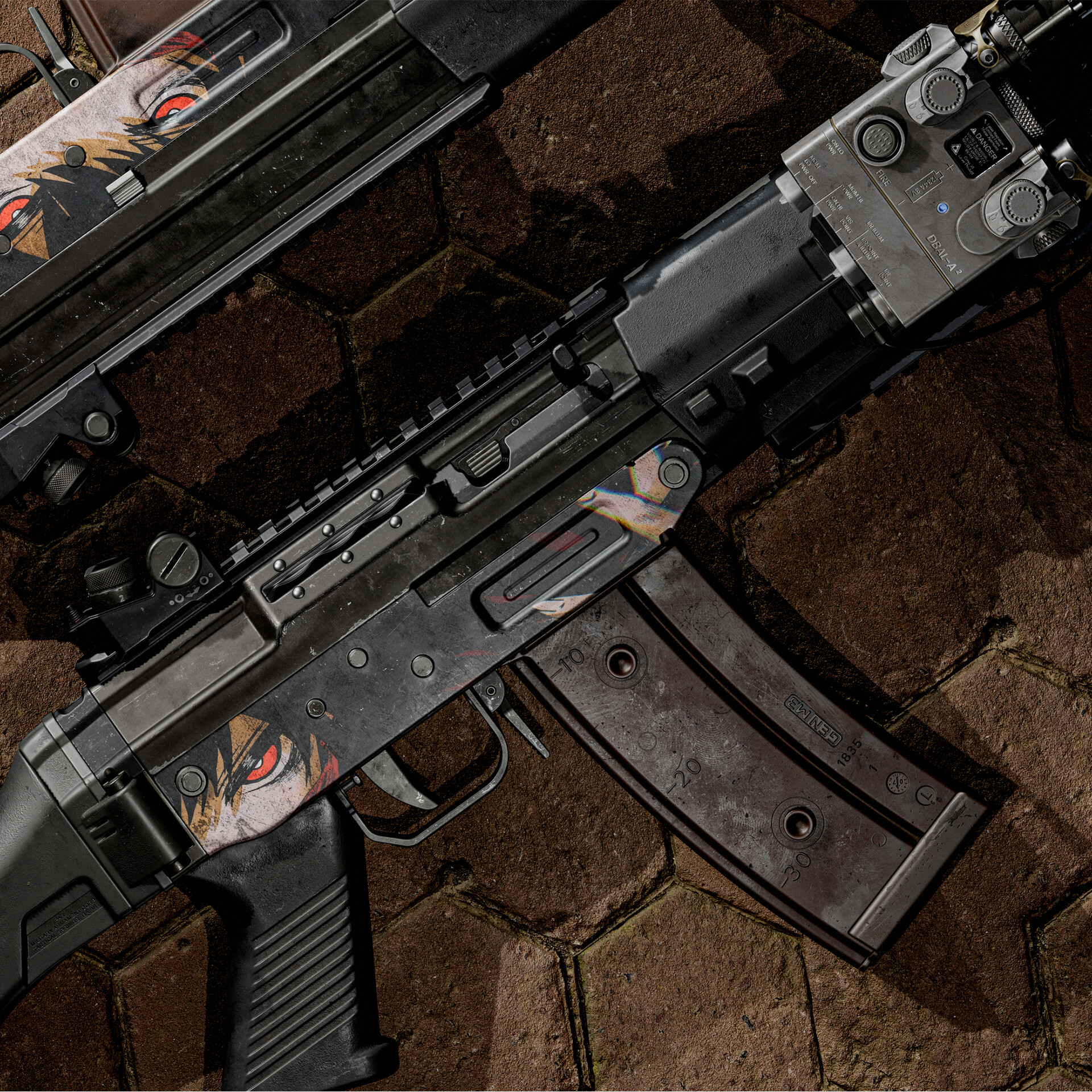 ArtStation - SIG SG-552 Commando with DBAL A2