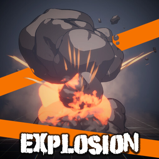 ArtStation - UE5 Niagara Stylized Explosion