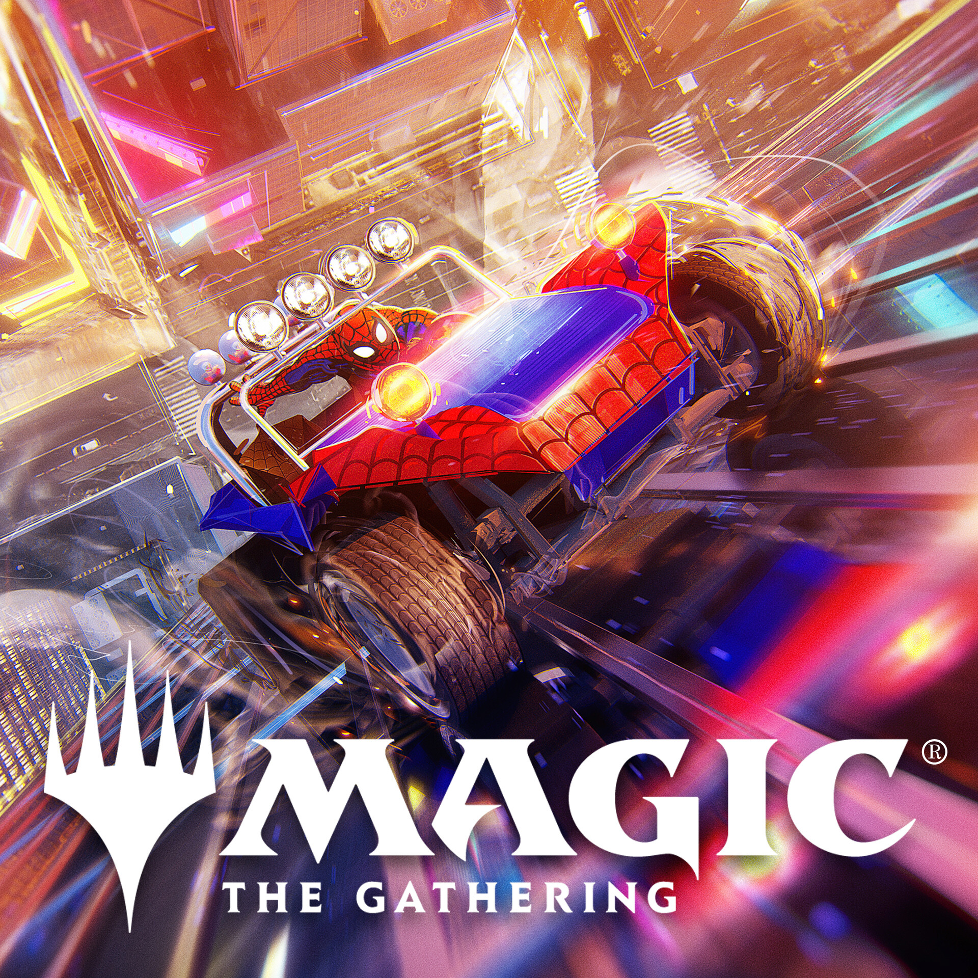 ArtStation - MTG X MARVEL - Spider-Mobile