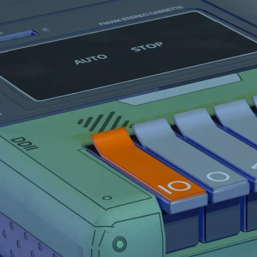 ArtStation - Potify Cassette Player