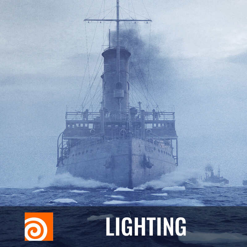 ArtStation - Naval Legends - Krasin Icebreaker