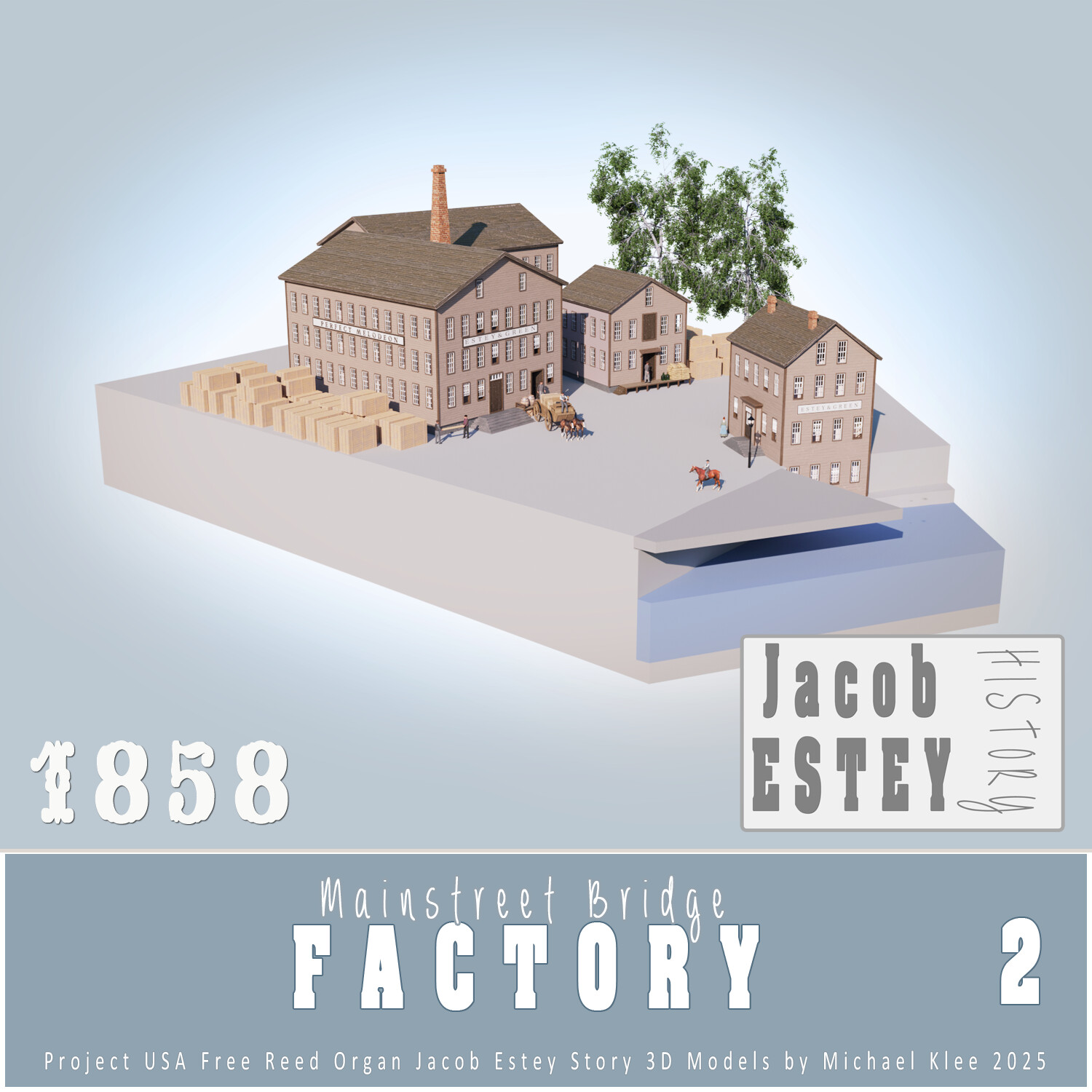 ArtStation - Jacob Estey series - Melodeon Factory Mainstreet Bridge ...