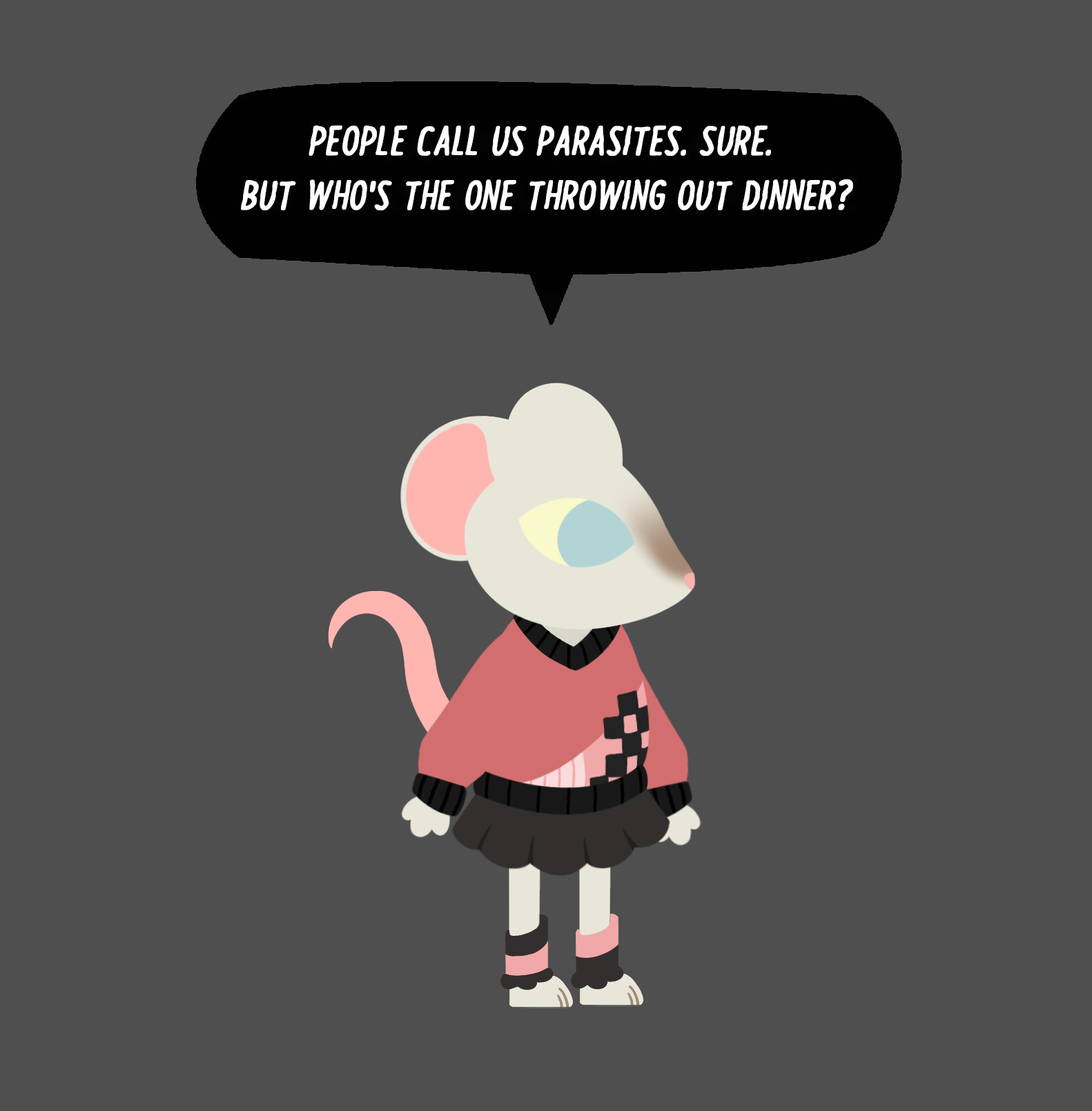 ArtStation - Rat - 2D animation