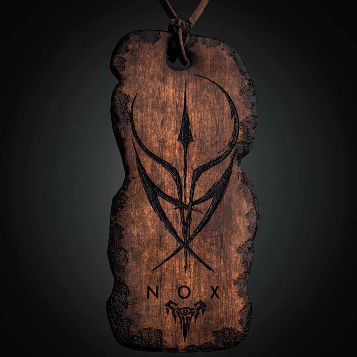 ArtStation - Damascus Pendant – RPG Prop