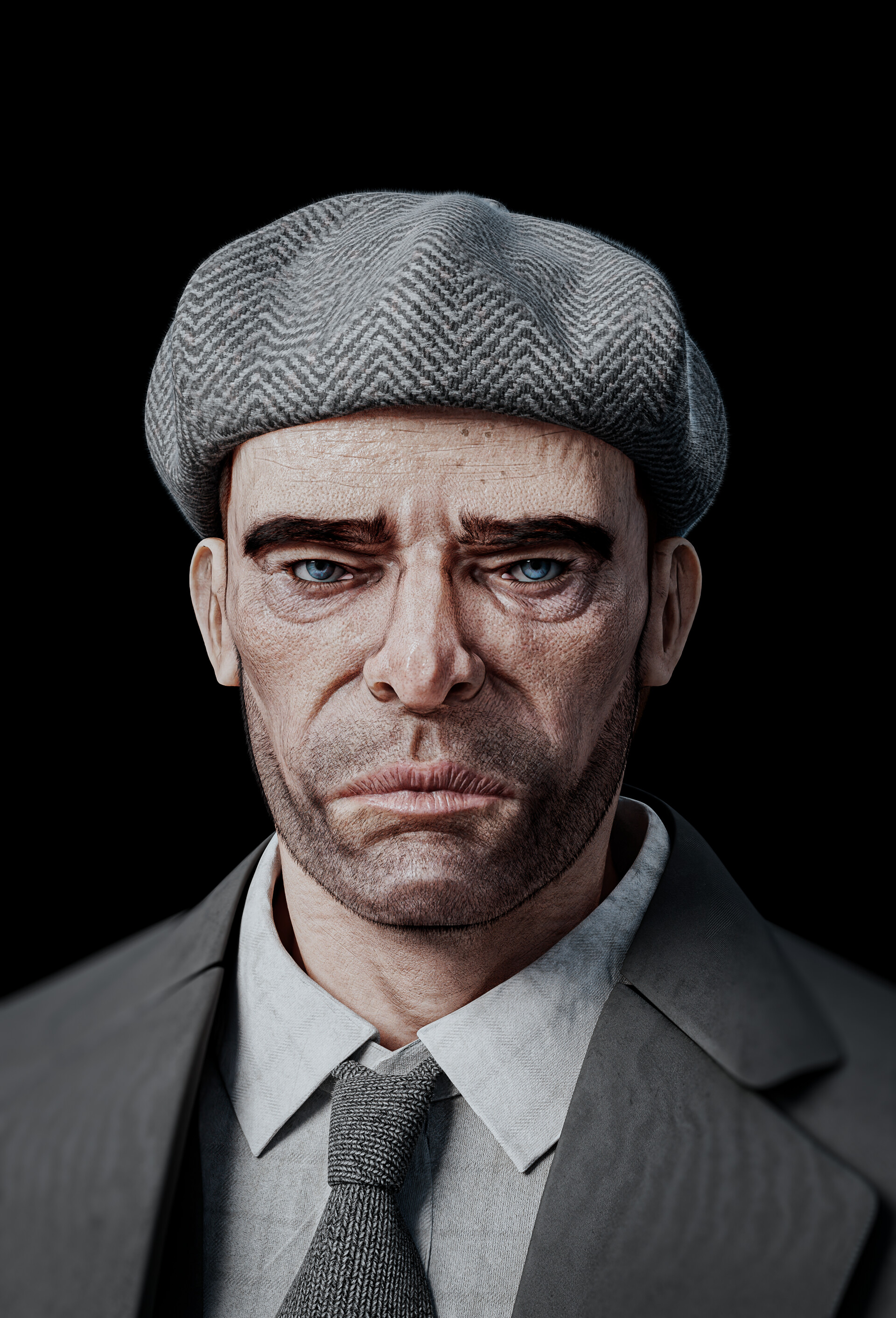 ArtStation - Jean – Character Bust