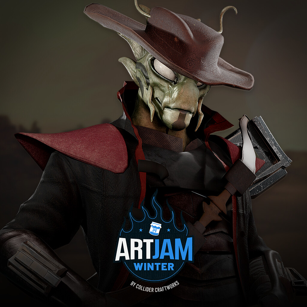 ArtStation - Vek'Thar Collider Craftworks Jam