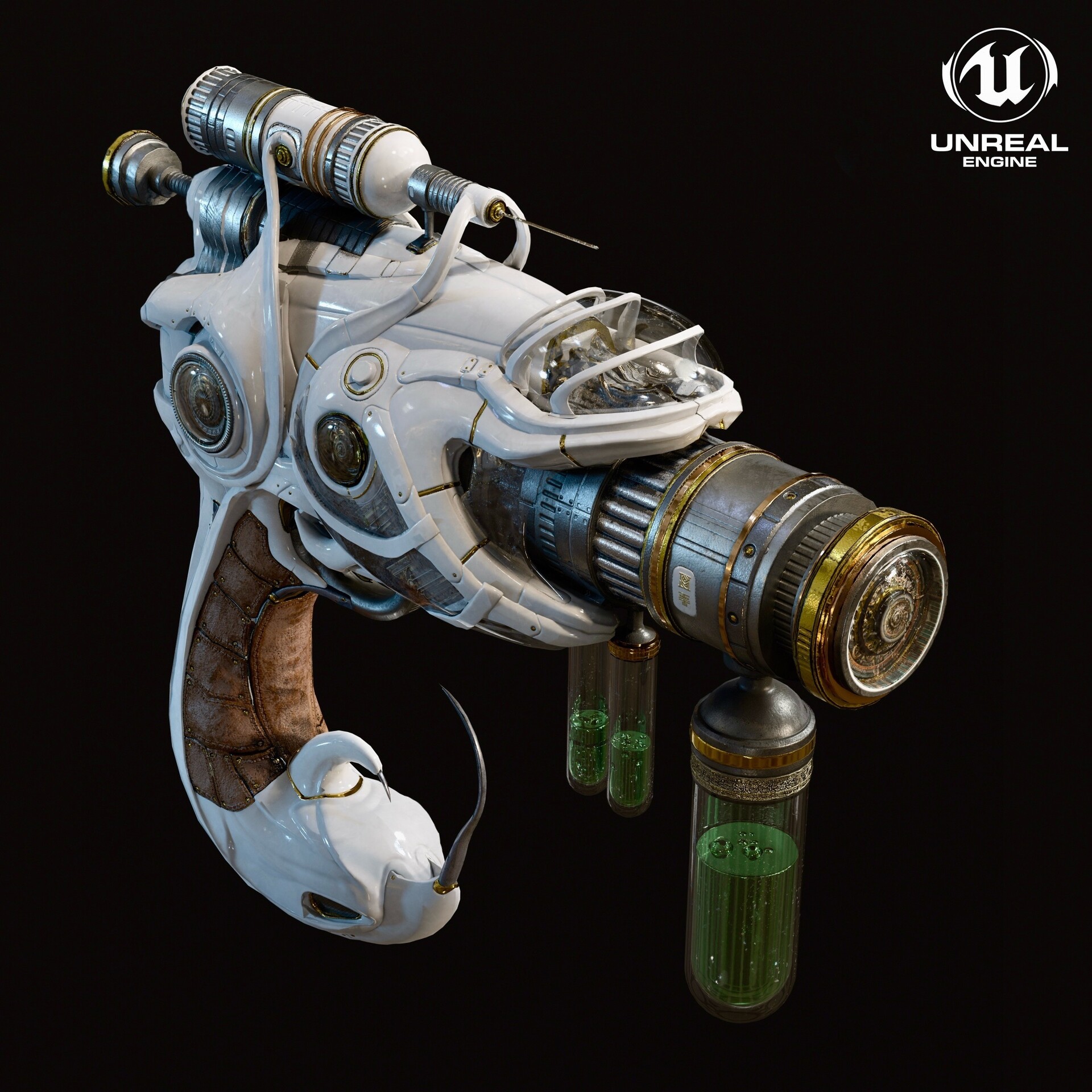 ArtStation - Mostly Harmless: Injector Weapon, Model 2