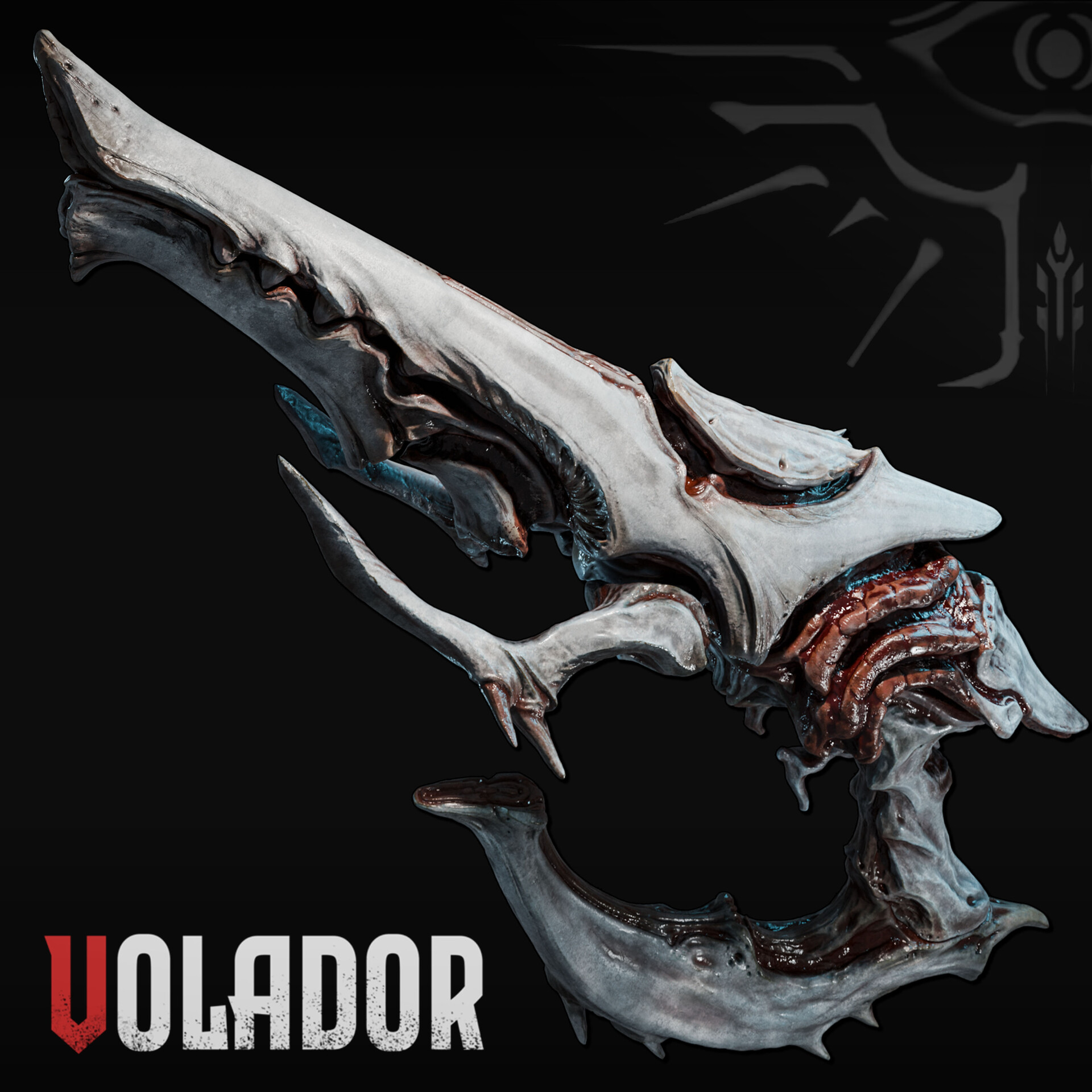 ArtStation - Alien Bone Carbine