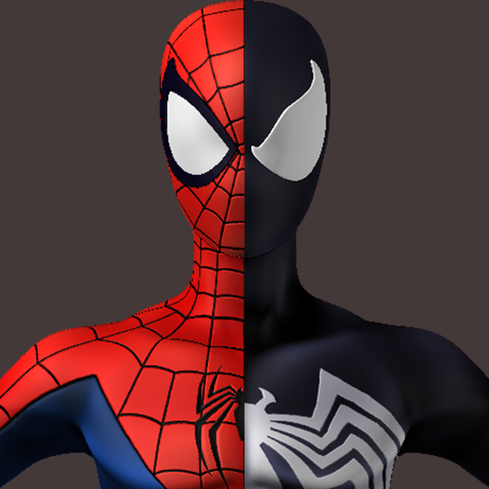 ArtStation - [WIP] Spider-Man (Reworked Model)