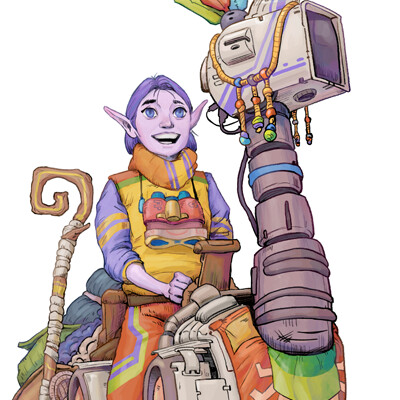 ArtStation - SAMI (Many Worlds Tavern)