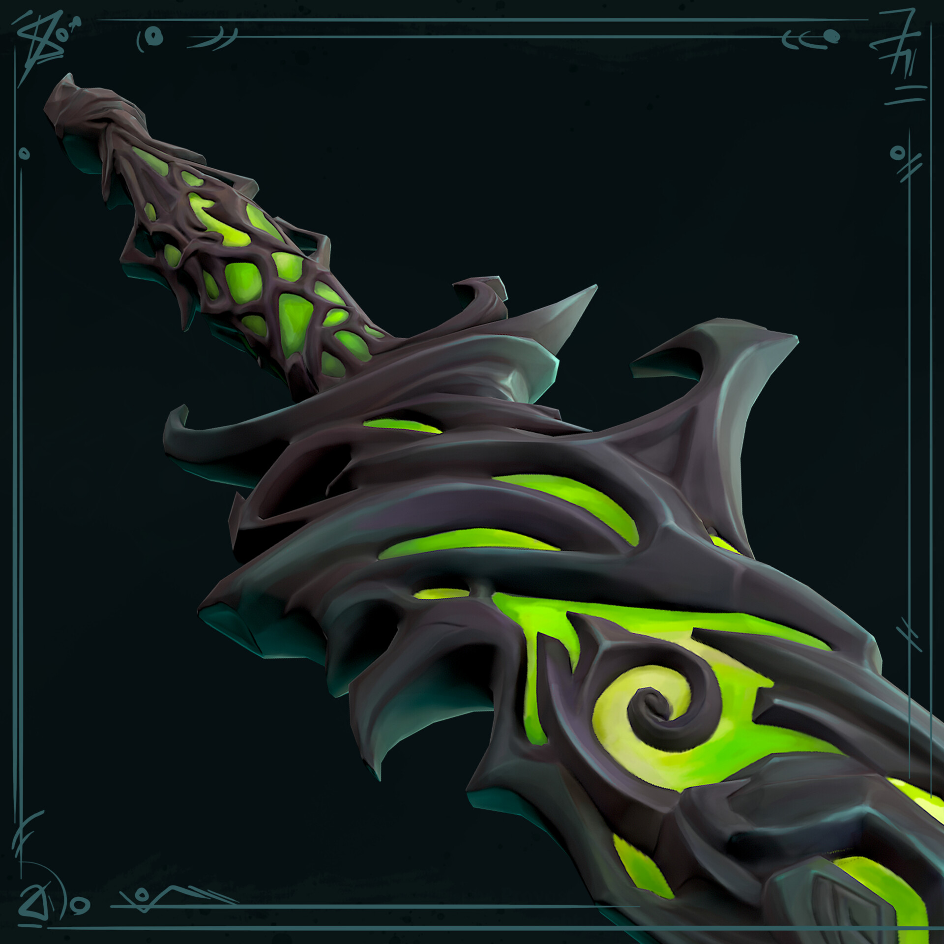 ArtStation - Green Sword