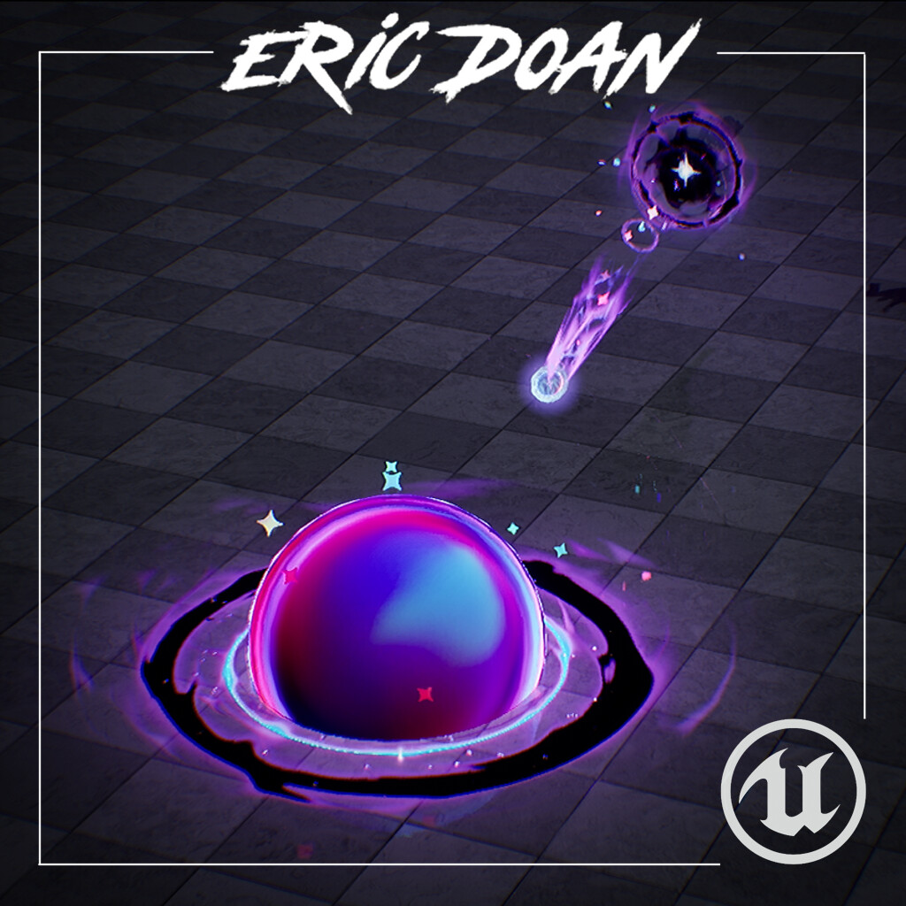 ArtStation - Dark Star Blast VFX