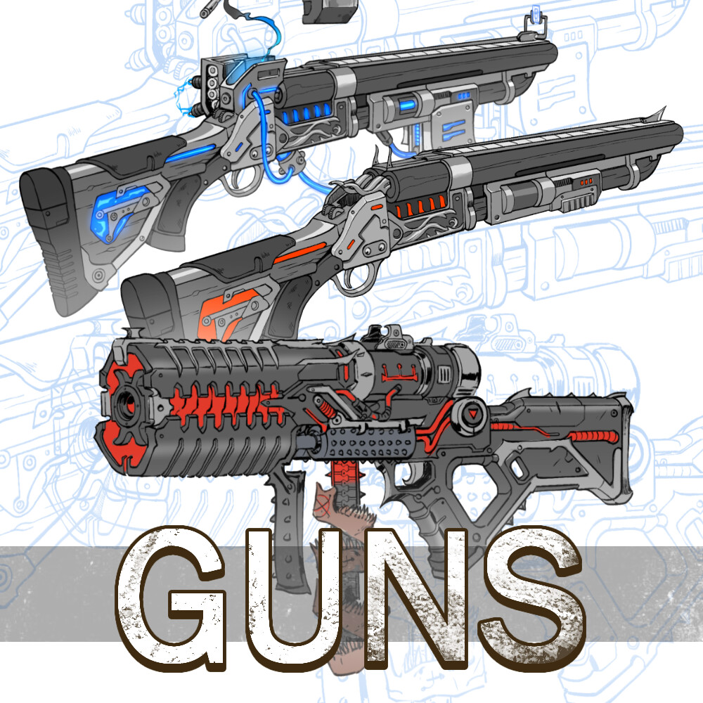 ArtStation - GUNS