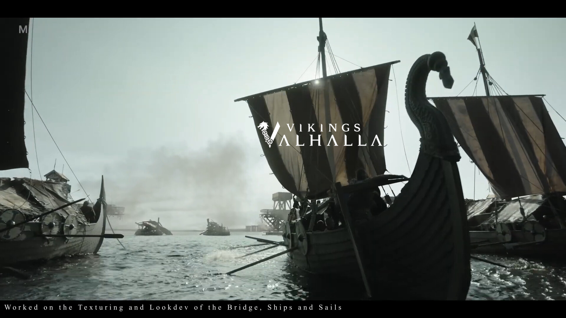 ArtStation - Vikings Valhalla (2022) : Bridge, Ships and Sails