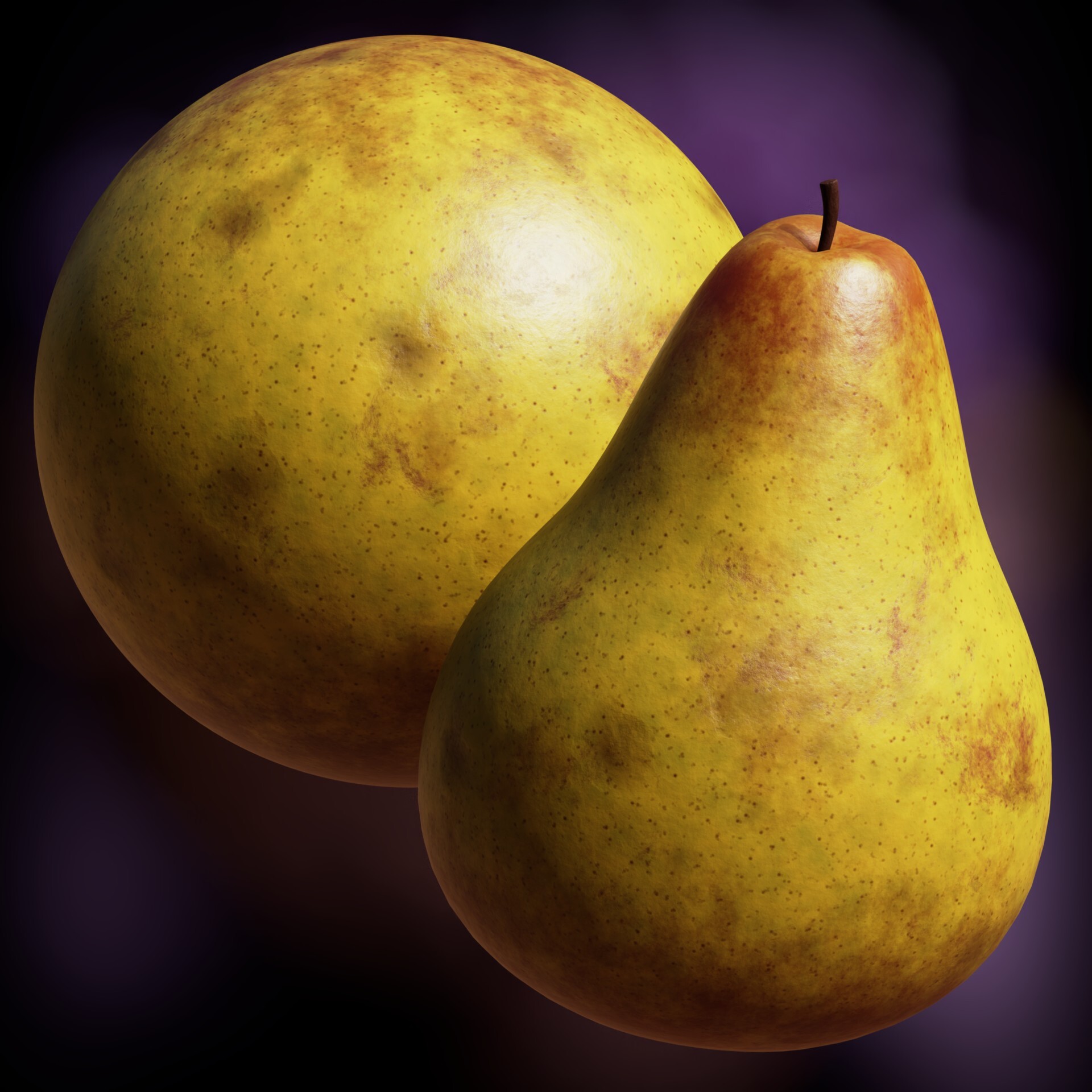 ArtStation - Procedural Pear Material🍐(Blender Tutorial)