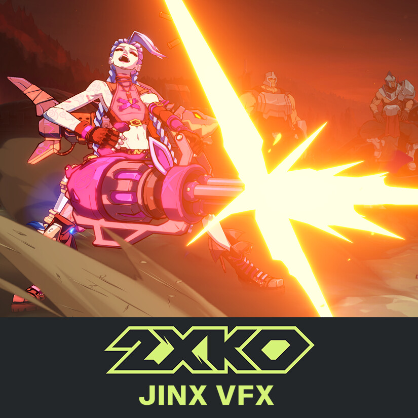 ArtStation - 2XKO Jinx VFX