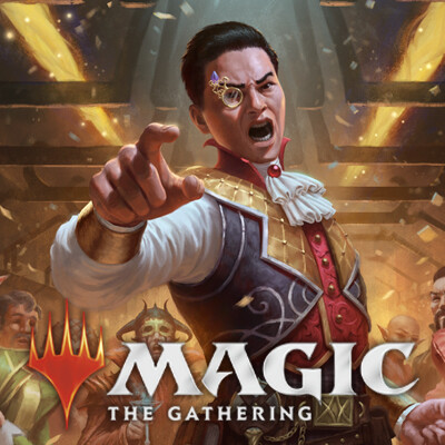 ArtStation - Lazlo Enthusiastic Accuser - MTG