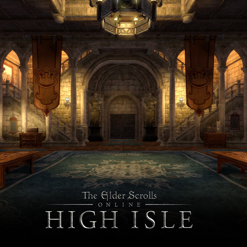 ArtStation - Elder Scrolls Online: High Isle Interiors and Palace