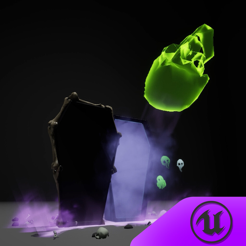 ArtStation - Undead wizard effects