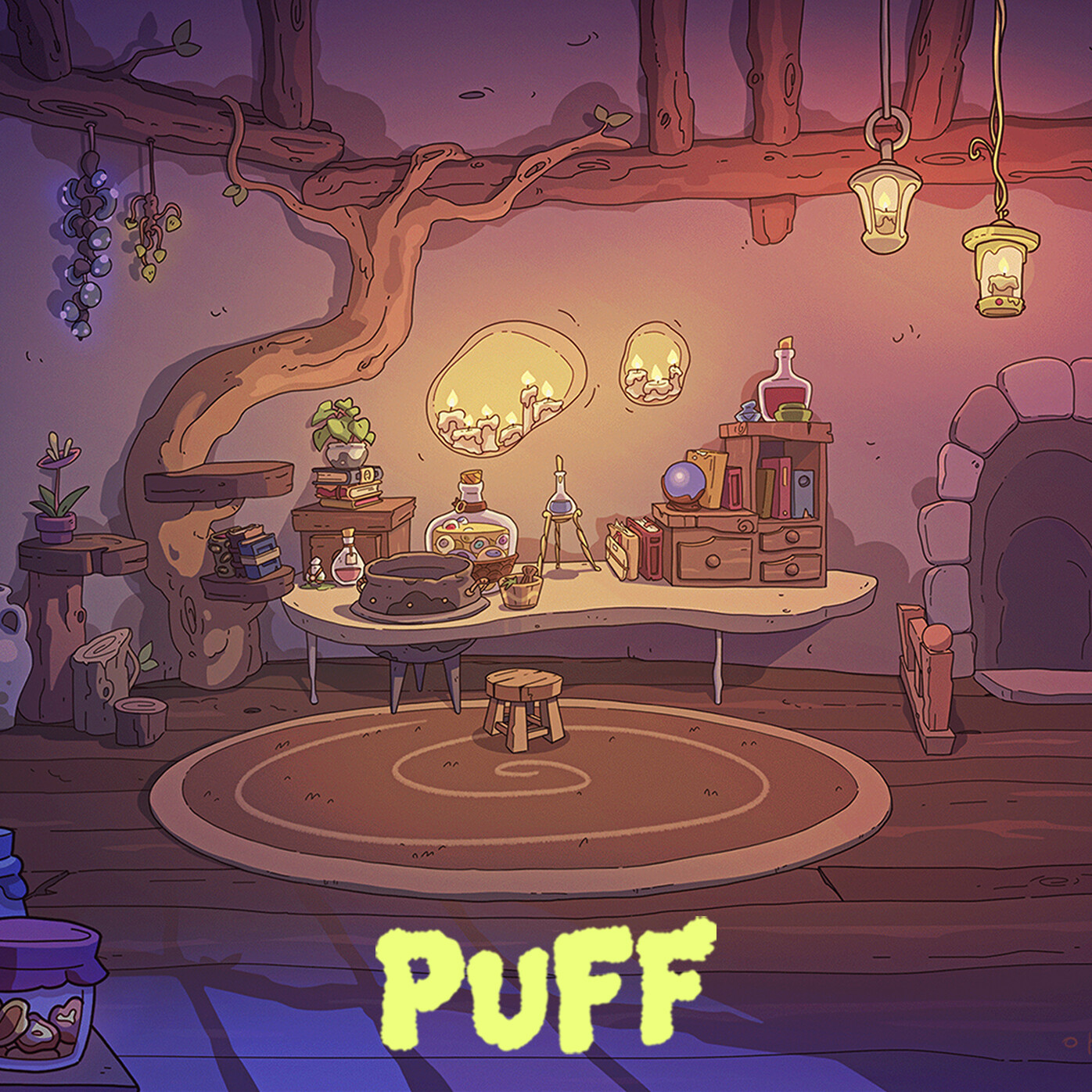 ArtStation - PUFF Backgrounds