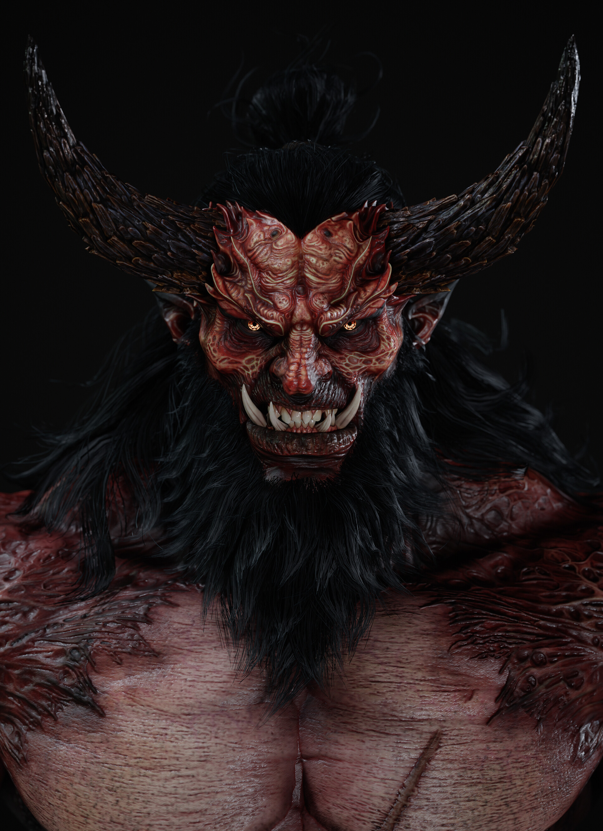 ArtStation - Oni 鬼