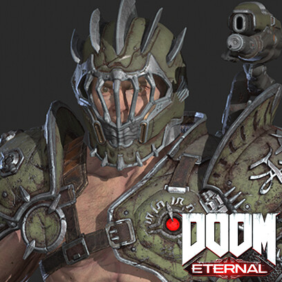 ArtStation - Sentinel Slayer - Doom Eternal