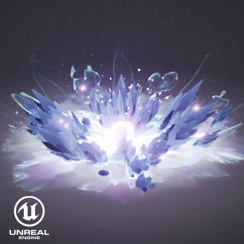 ArtStation - VFX Ice Shockwave