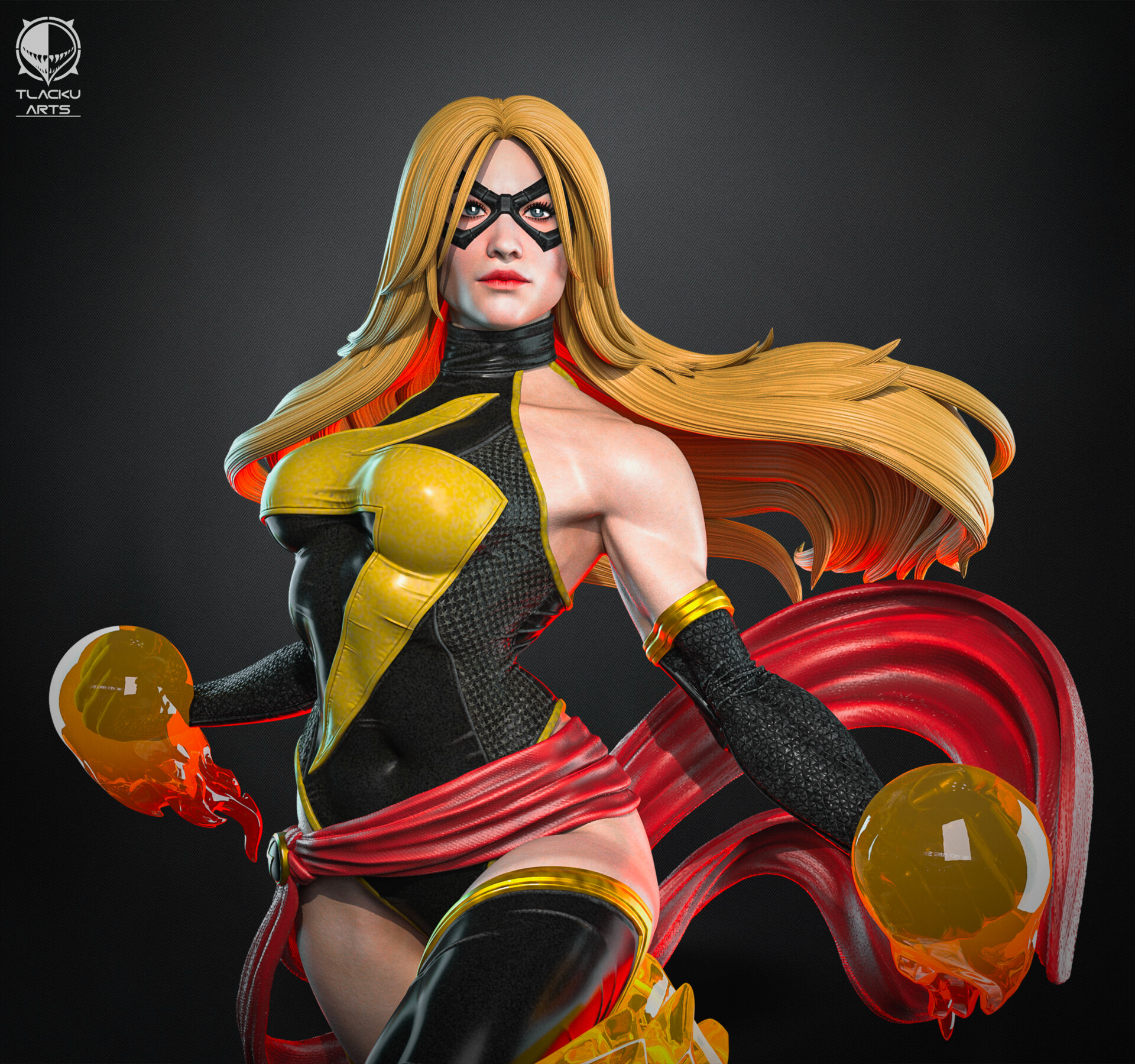 ArtStation - Ms Marvel Carol Danvers