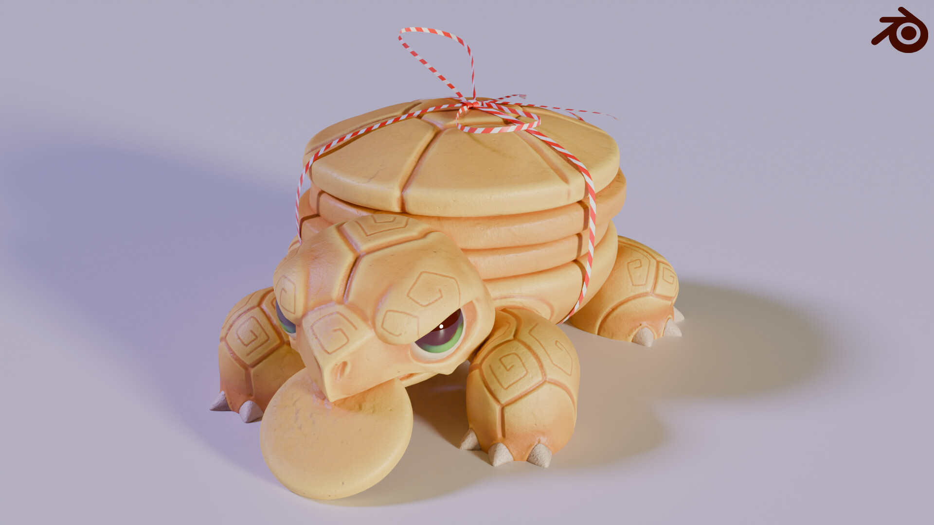 ArtStation - ginger snapping turtle 3D fan art sculpt