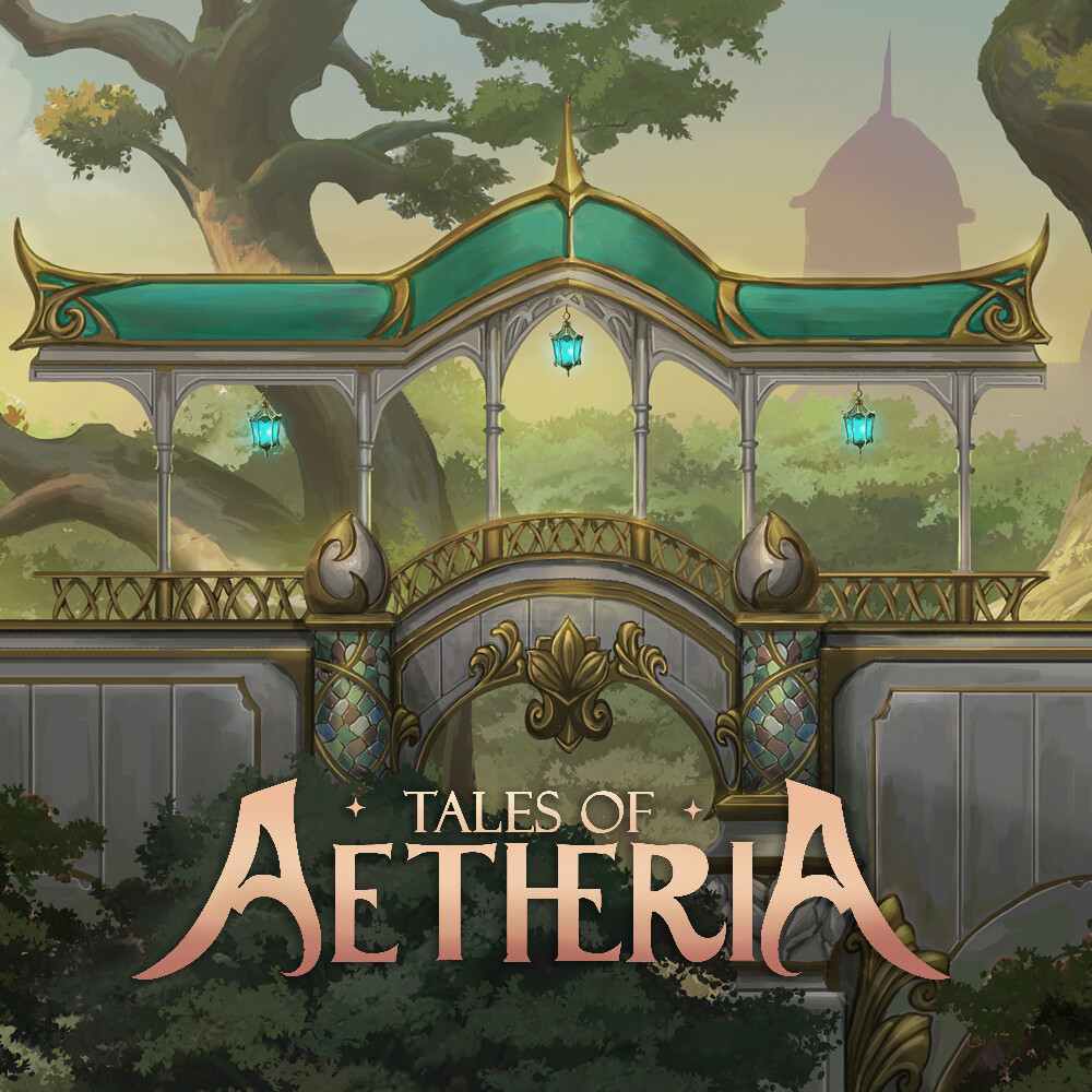 ArtStation - Tales of Aetheria environments | personal project