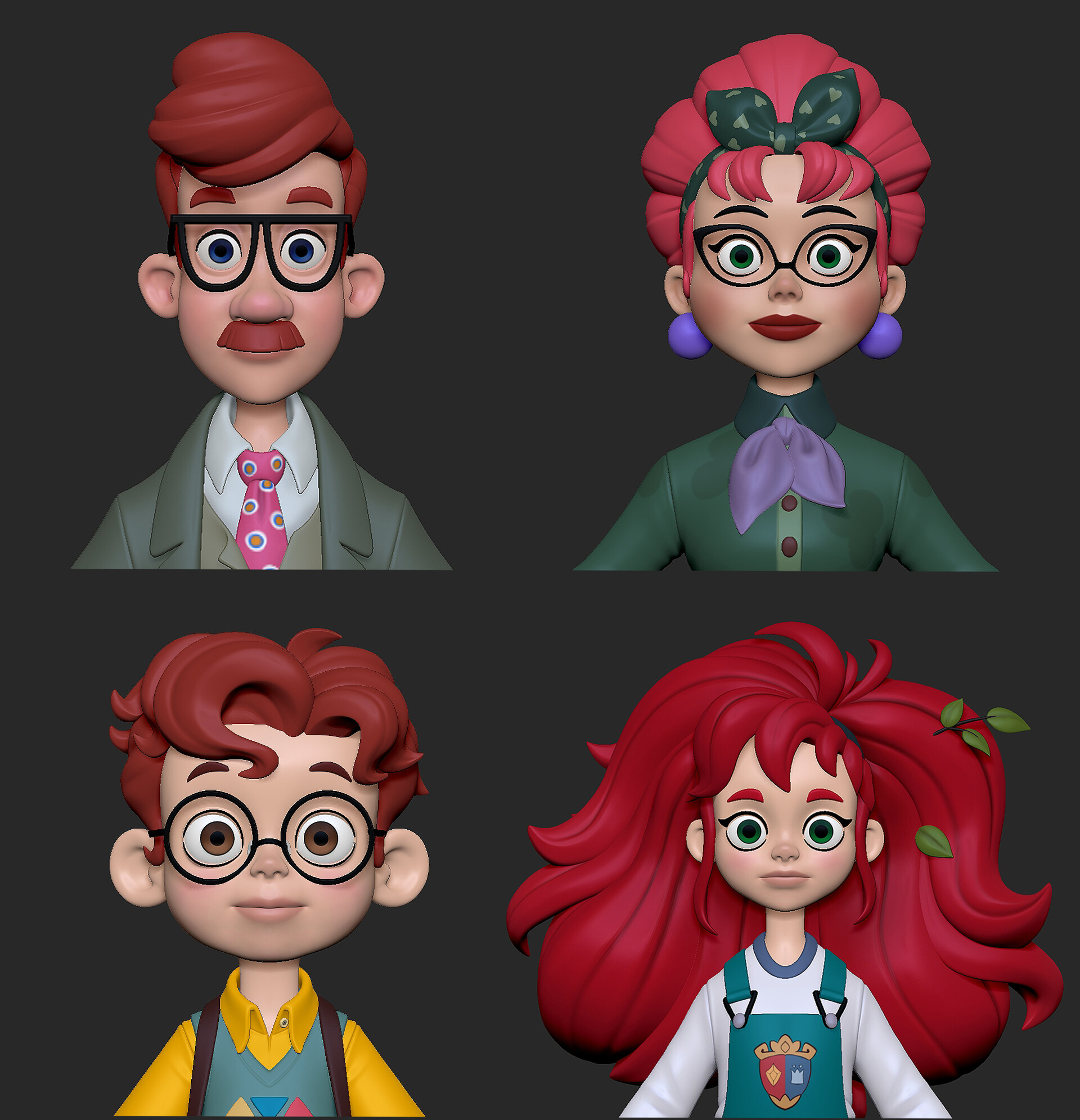 ArtStation - The magic family