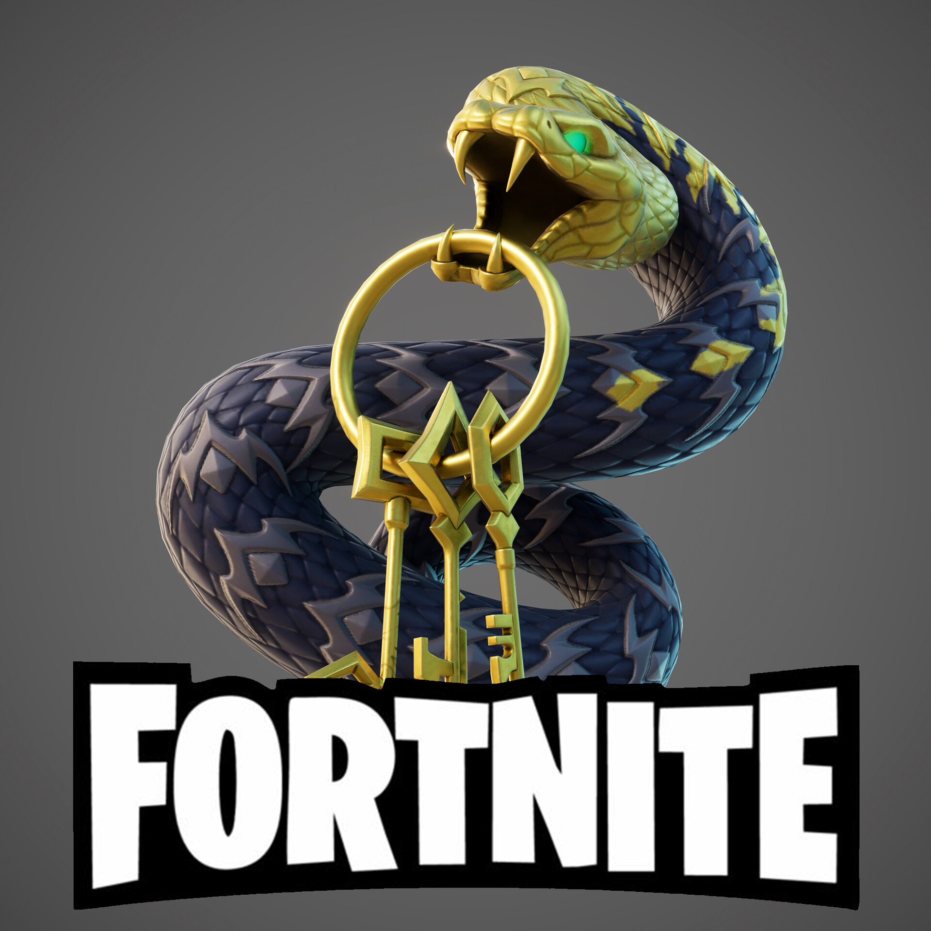 ArtStation - Snakebite Keyring | FORTNITE