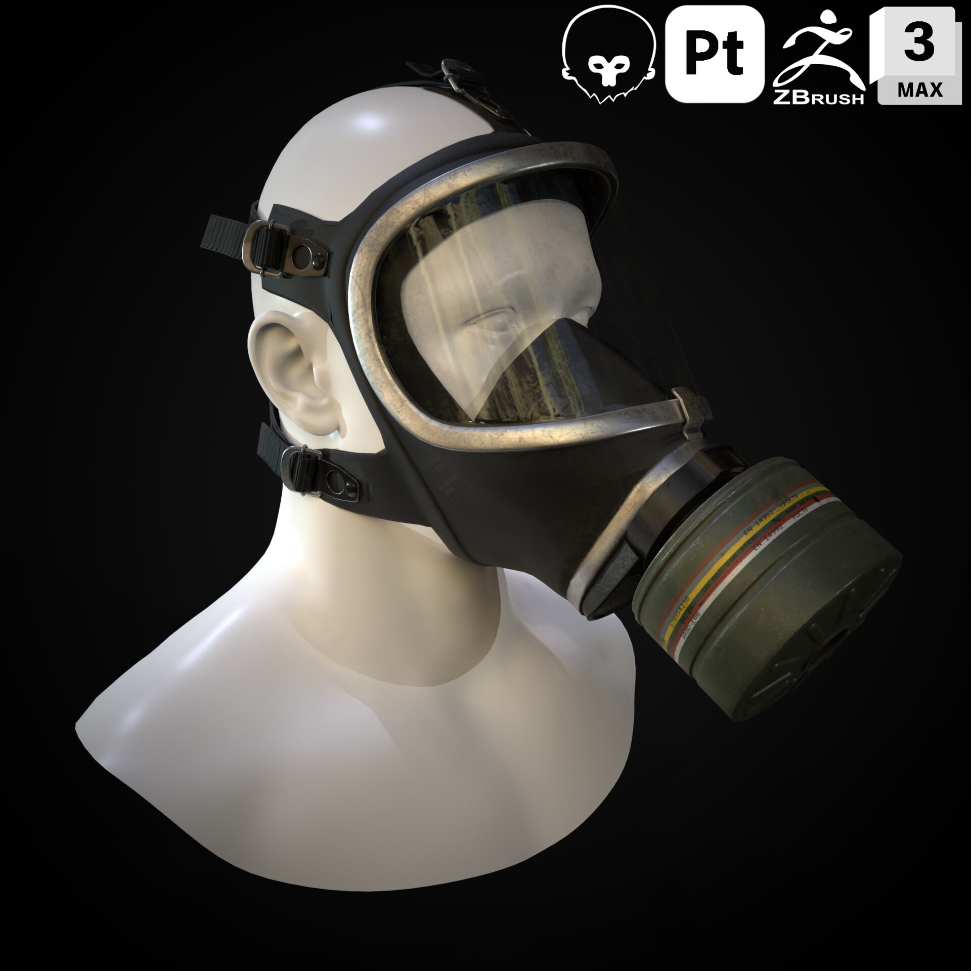 ArtStation - Gas Mask
