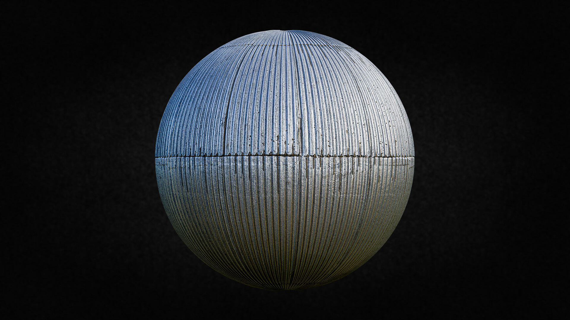 ArtStation - Corrugated Metal Sheets - Seamless PBR Texture
