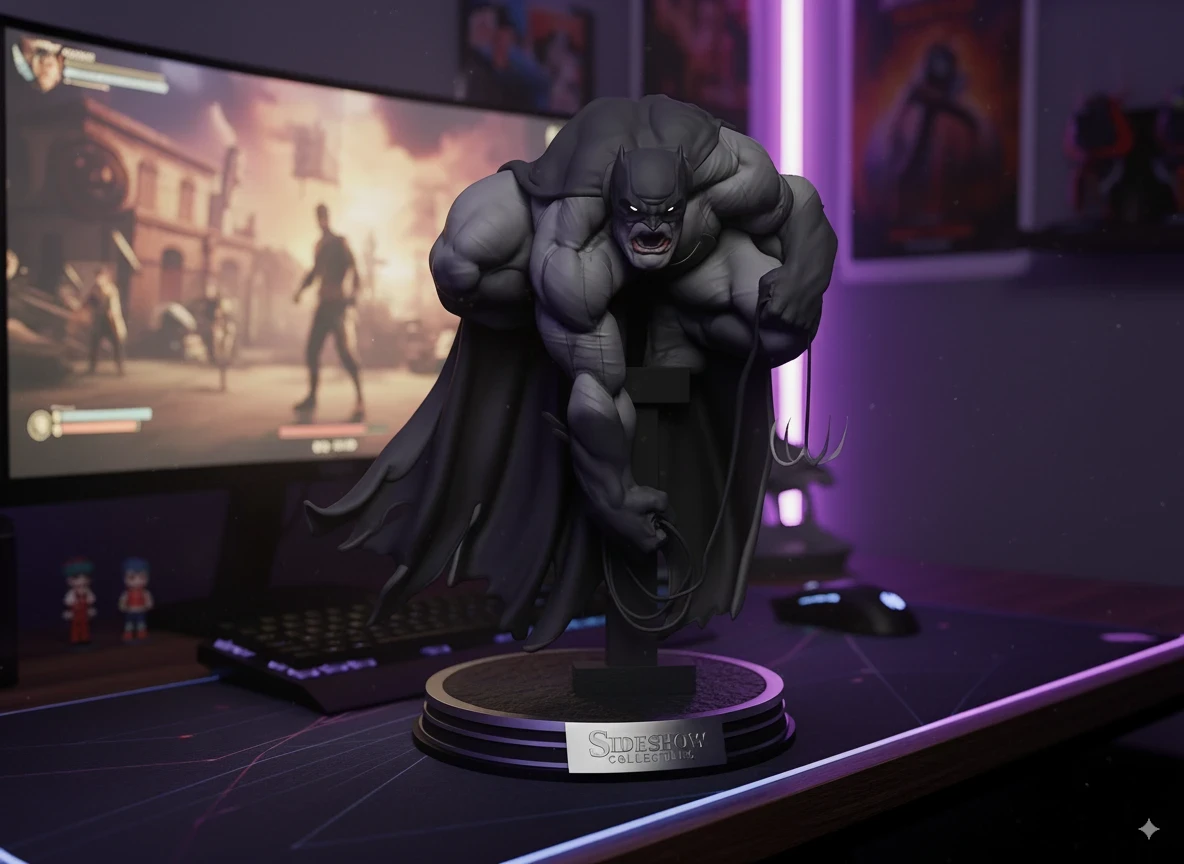 ArtStation - Exhausted Batman wip