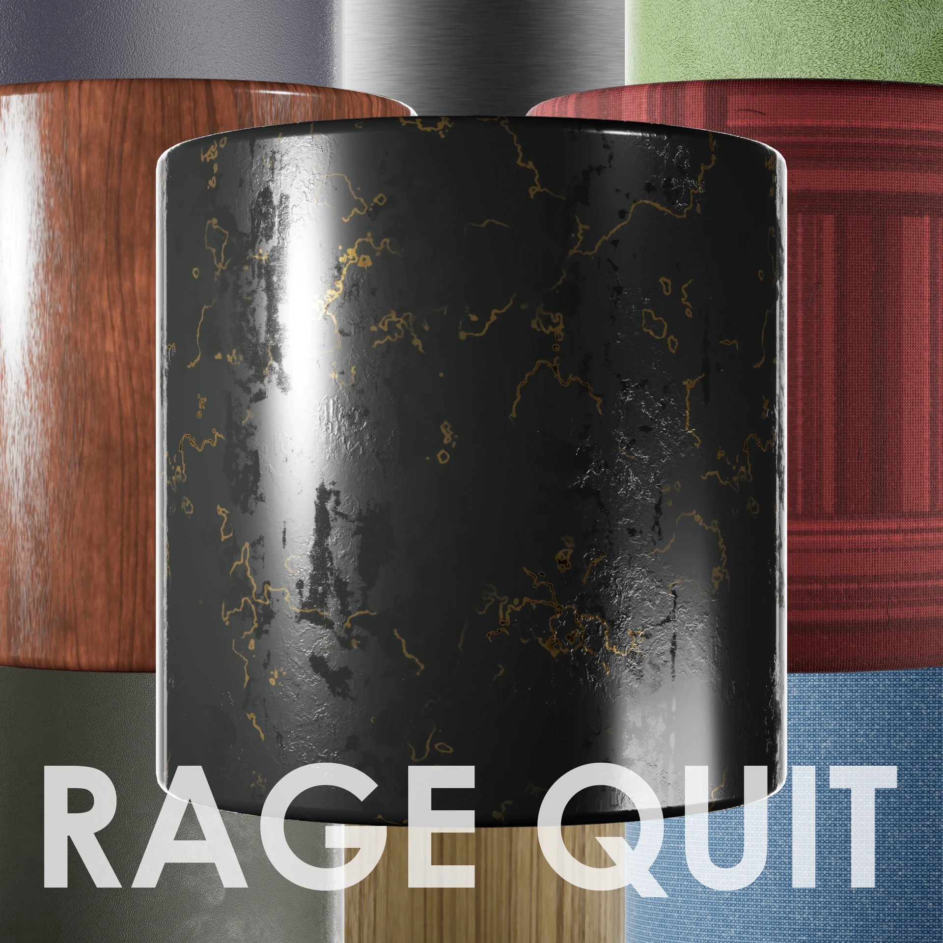 ArtStation - Rage Quit Material Library