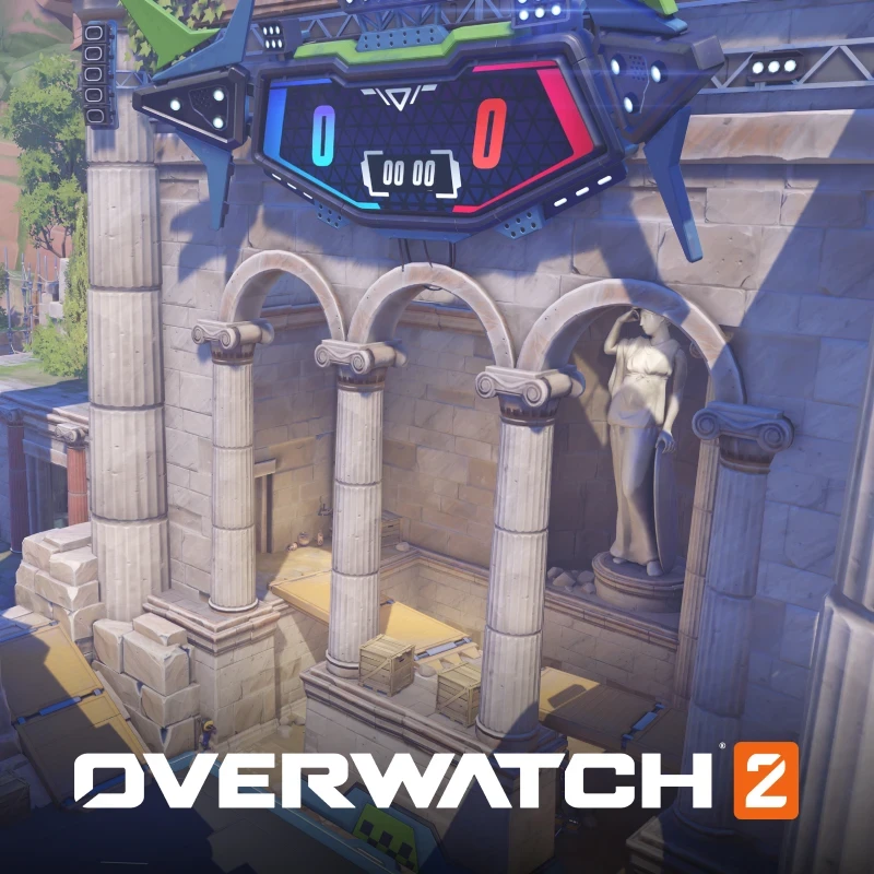 ArtStation - Stadium Ilios Ruins (Overwatch 2)