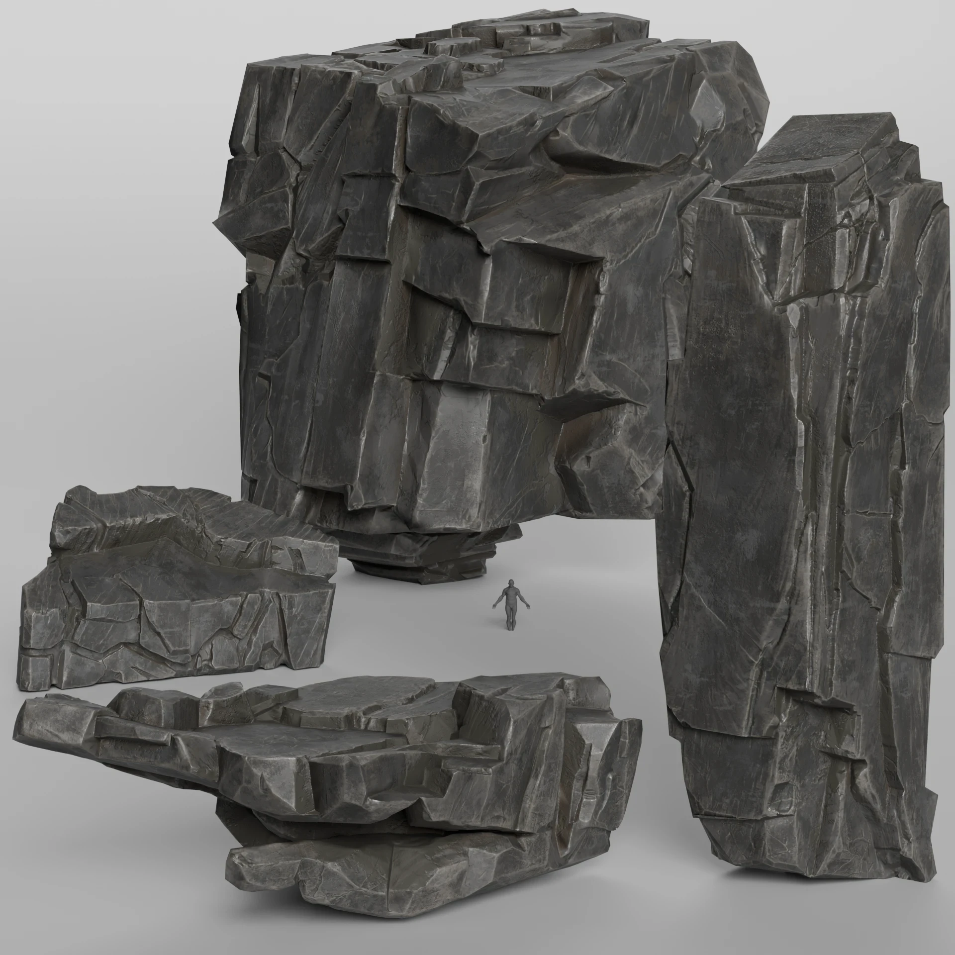 ArtStation - Modular Rock Pack V1