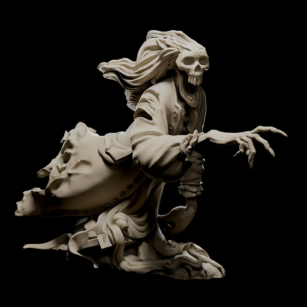 ArtStation - Ghost - Bloody Hollow