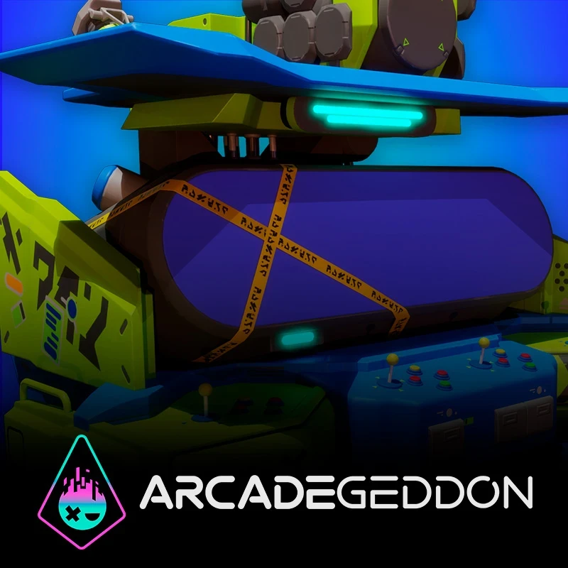 ArtStation - ARCADEGEDDON - 3D Props