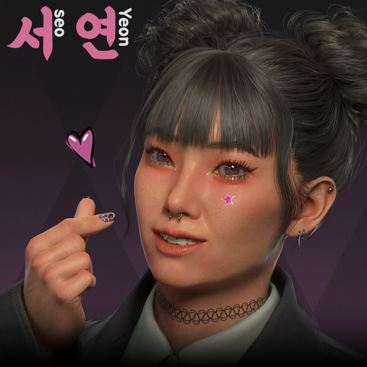 ArtStation - 서연 (Game Ready Character)