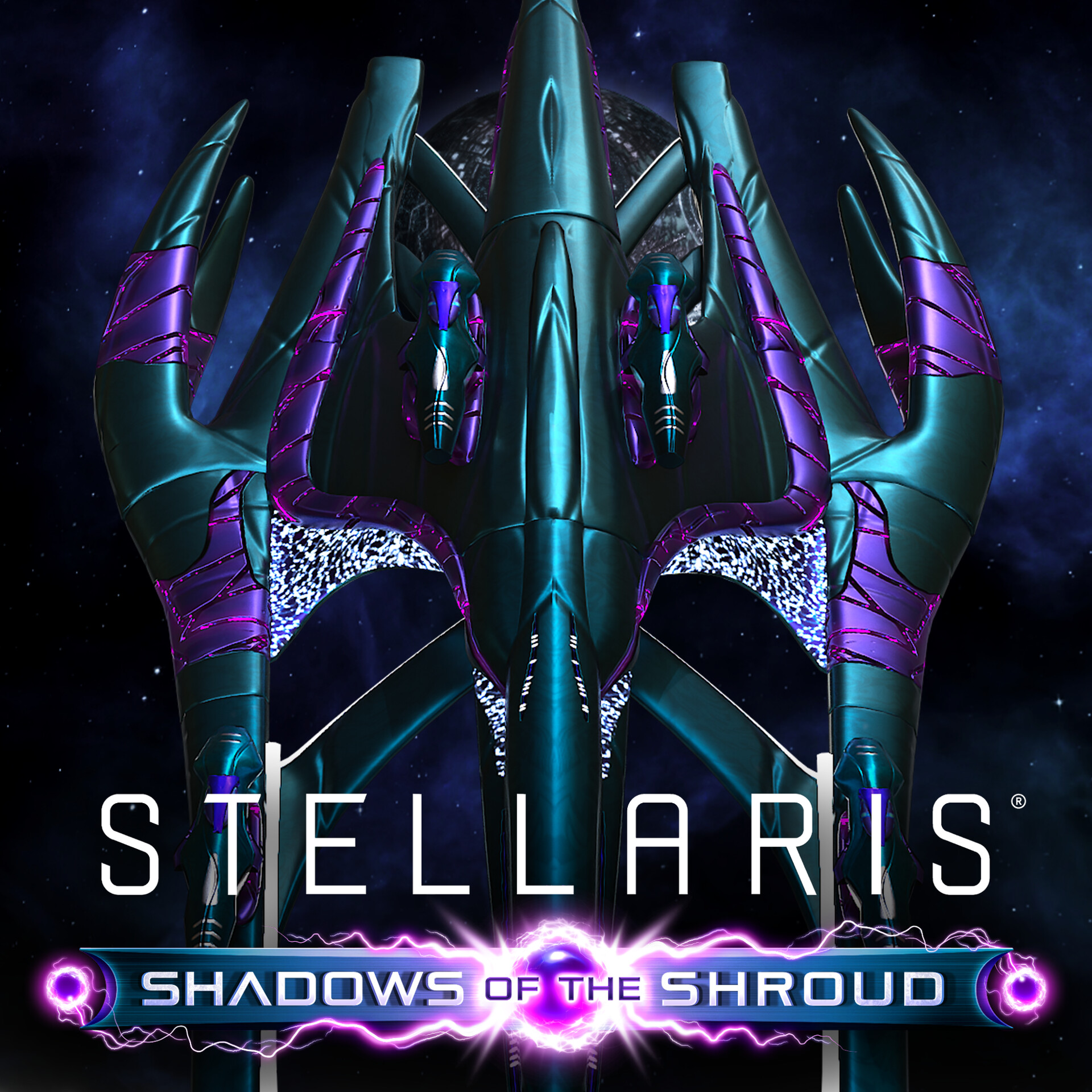 ArtStation - Psionic Cruiser - Stellaris: Shadows Of The Shroud