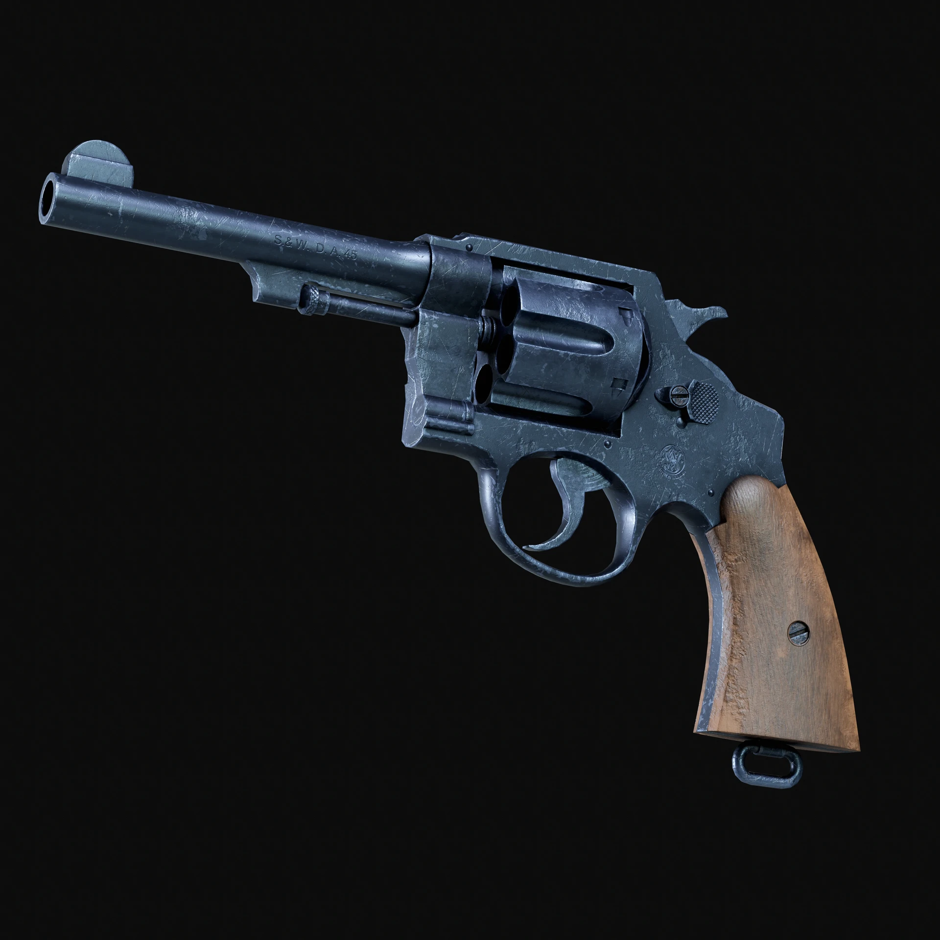 ArtStation - Smith & Wesson 1917