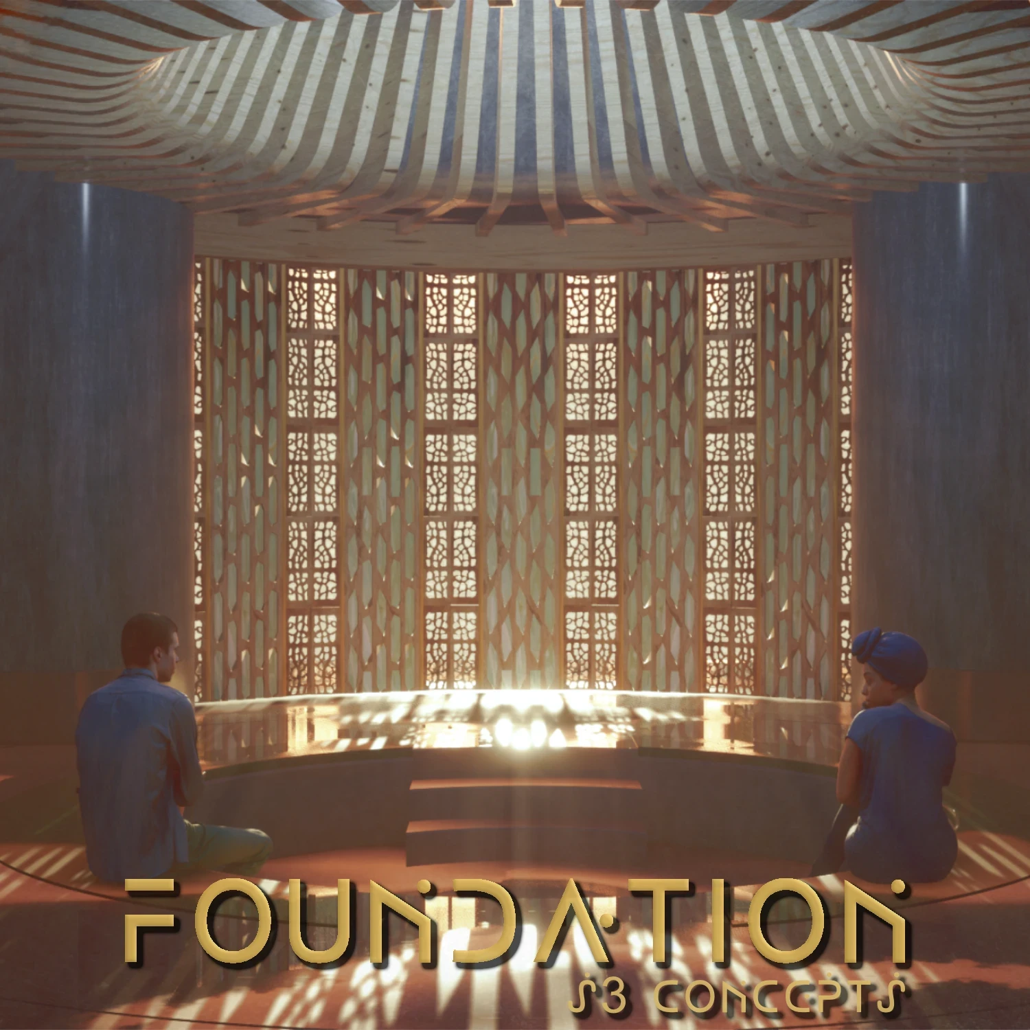 ArtStation - Song's Apartment - Foundation Season 3 - Concepts